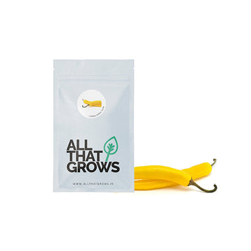 Chillies Yellow Seeds | Non-GMO, Non-Hybrid Seeds Online – AllThatGrows